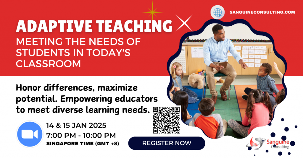 Adaptive Teaching 2025 Jan - Sanguine Consulting